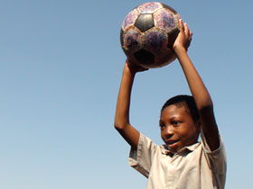 The Ball - football's Olympic Torch - helping causes en route to the ...